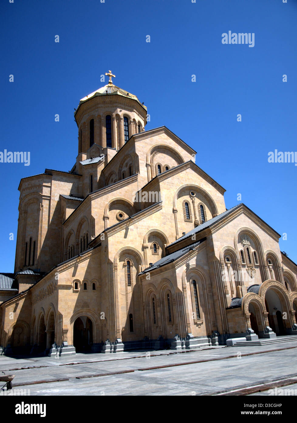 Sameba cathedral of the holy trinity hi-res stock photography and ...