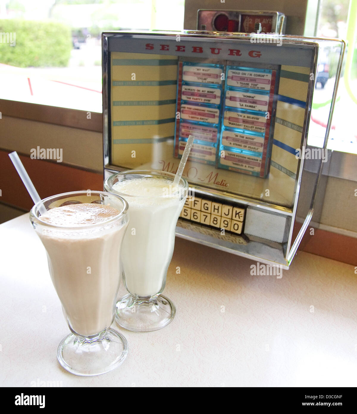 Milkshakes hi-res stock photography and images - Alamy