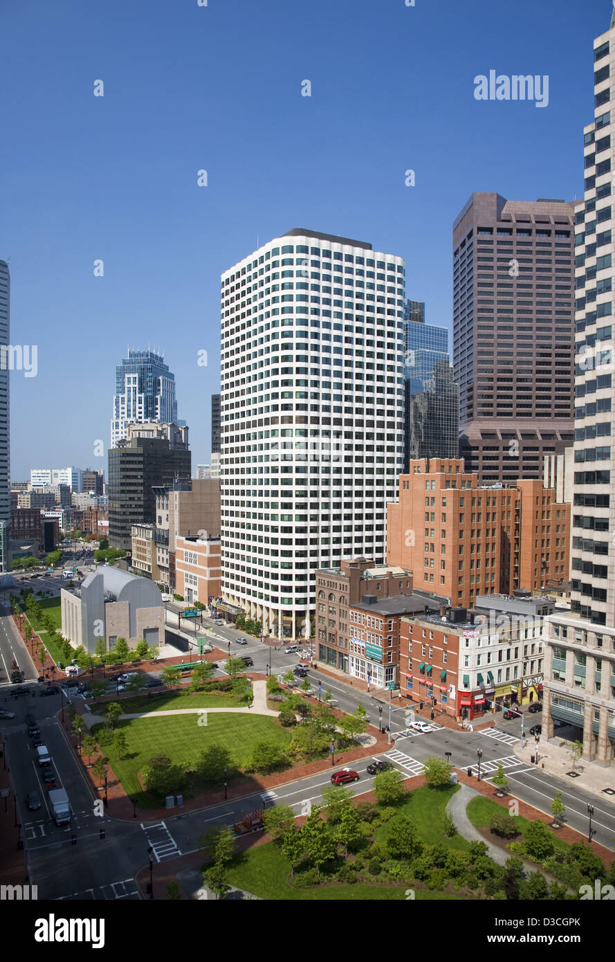 Boston financial district hi-res stock photography and images - Alamy