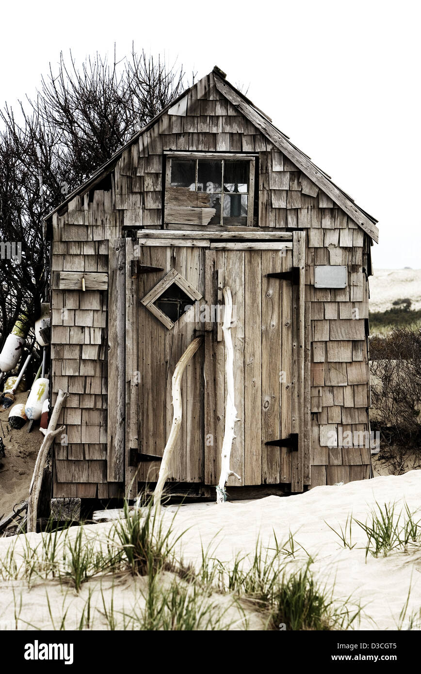 Dune Shack, Provincetown, Cape Cod, Massachusetts, Usa Stock Photo - Alamy