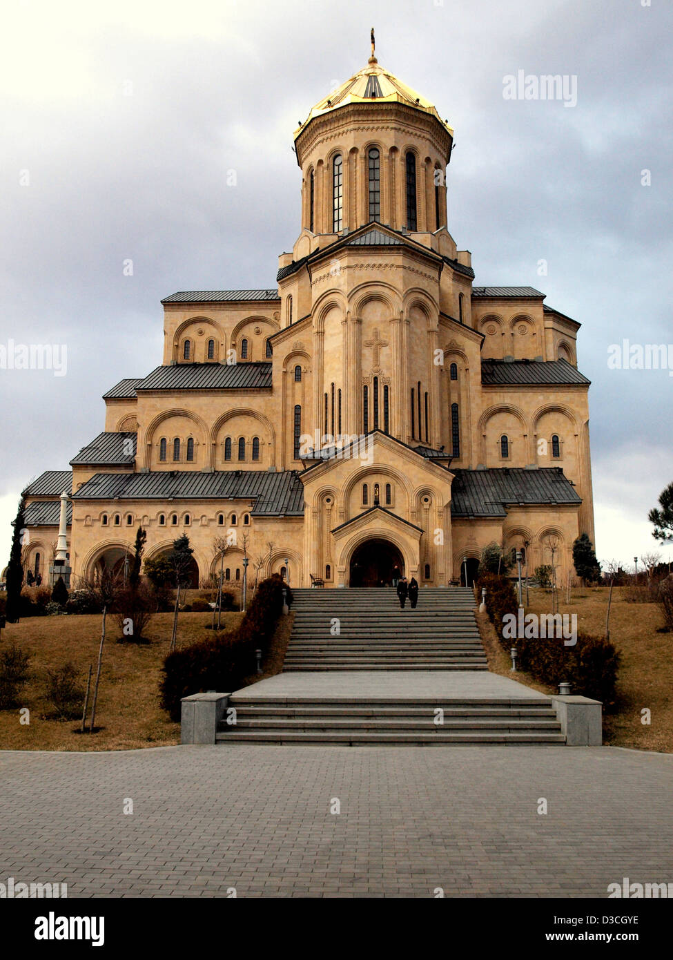 The Holy Trinity Cathedral of Tbilisi, commonly known as Sameba, the ...