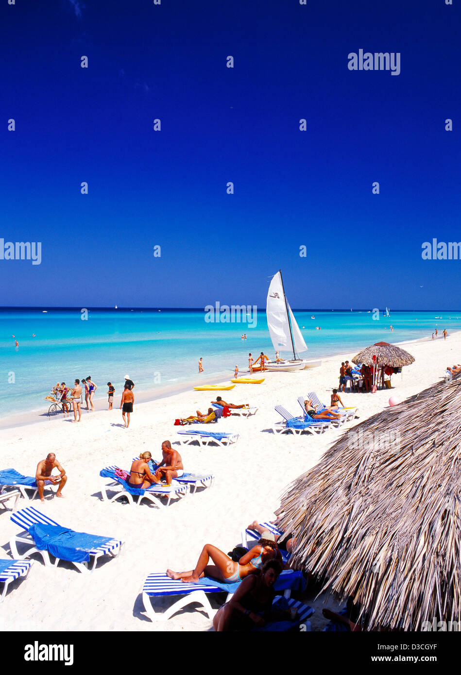 Varadero beach west indies caribbean hi-res stock photography and ...