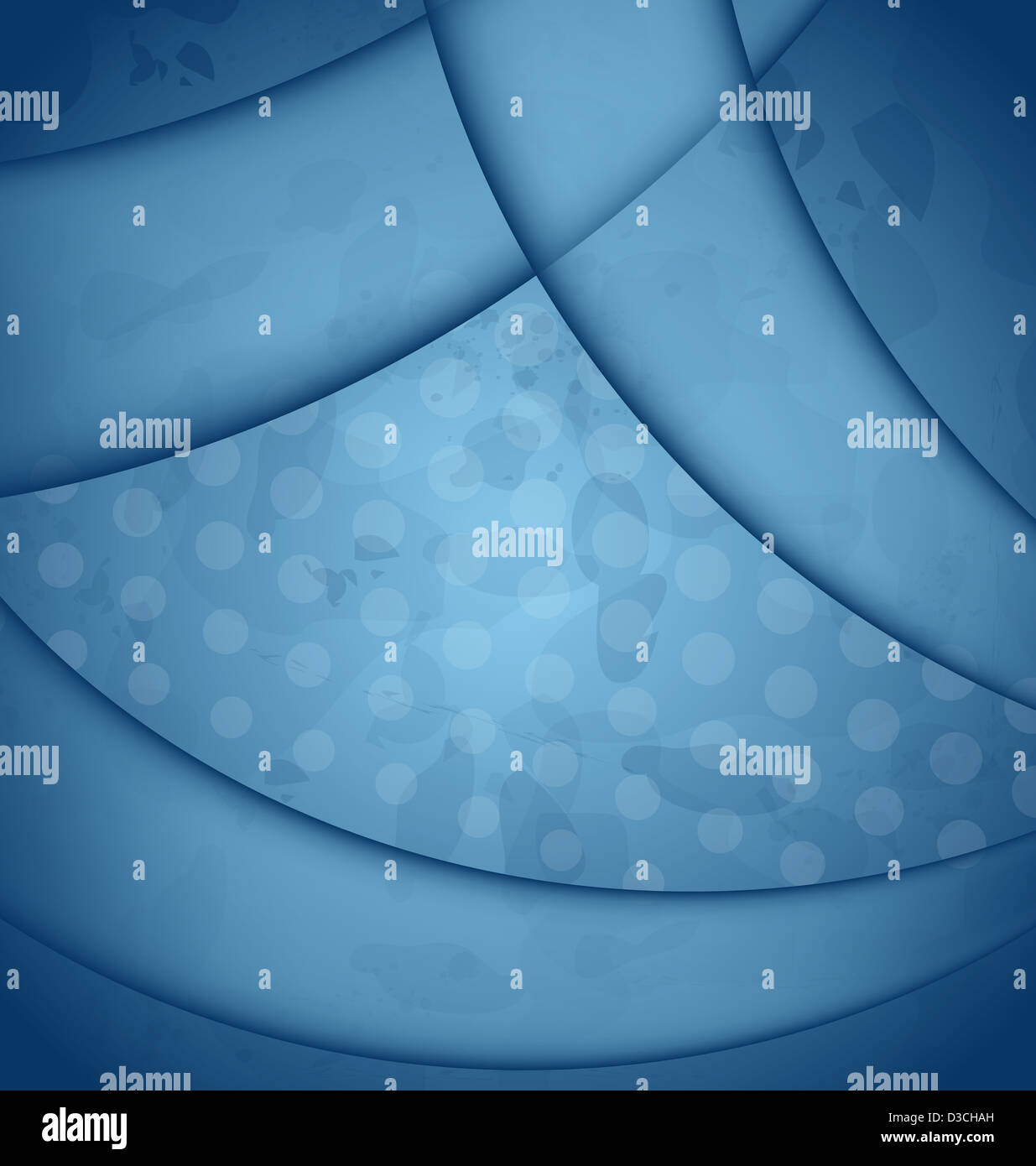 Illustration abstract blue wavy background, design template - vector ...