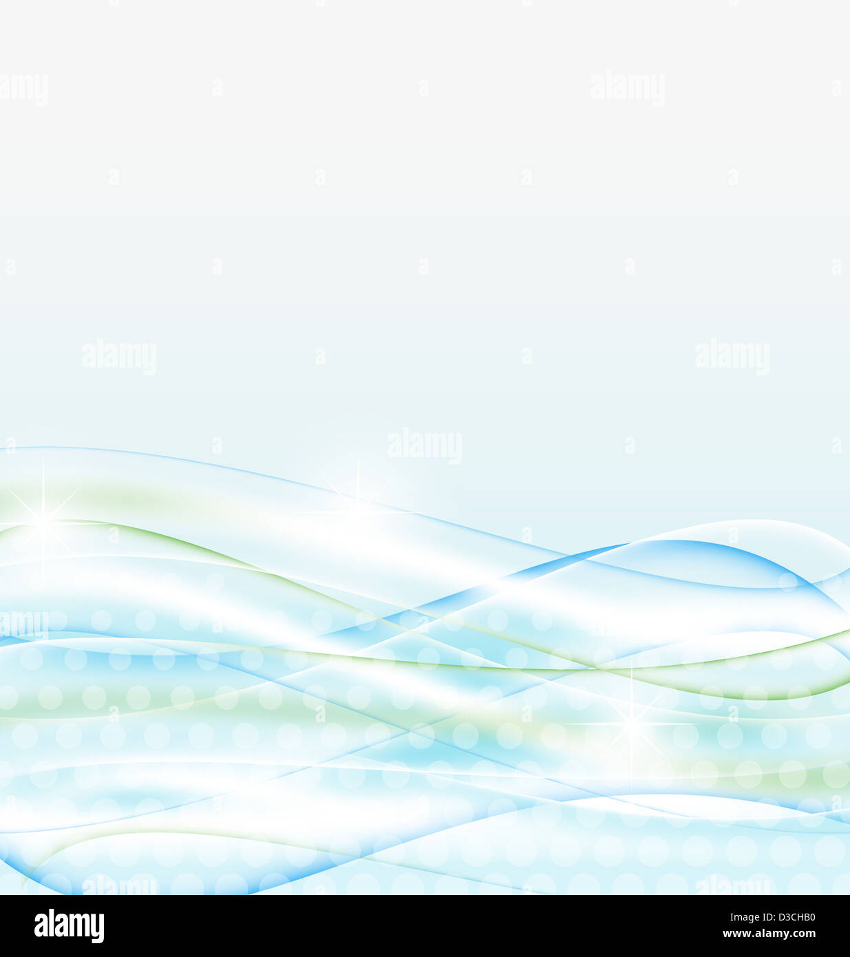 Illustration abstract blue water background, design template - vector ...