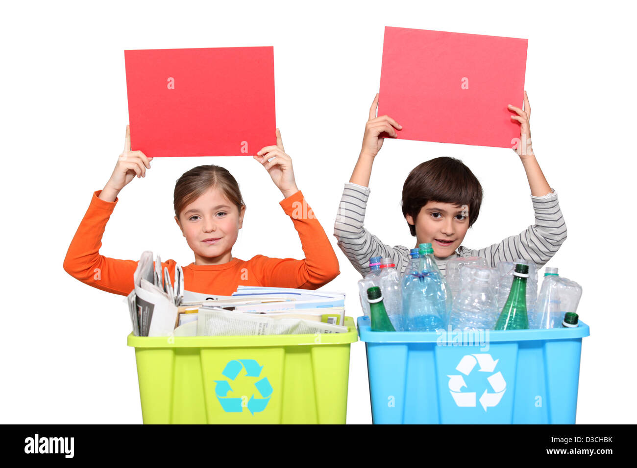 Red card for recycling Stock Photo - Alamy