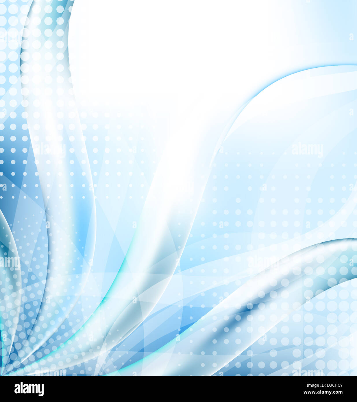 Illustration abstract blue water background, design template - vector ...