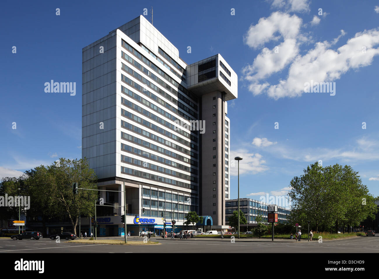 Berlin germany office building martin luther strasse hi-res stock ...
