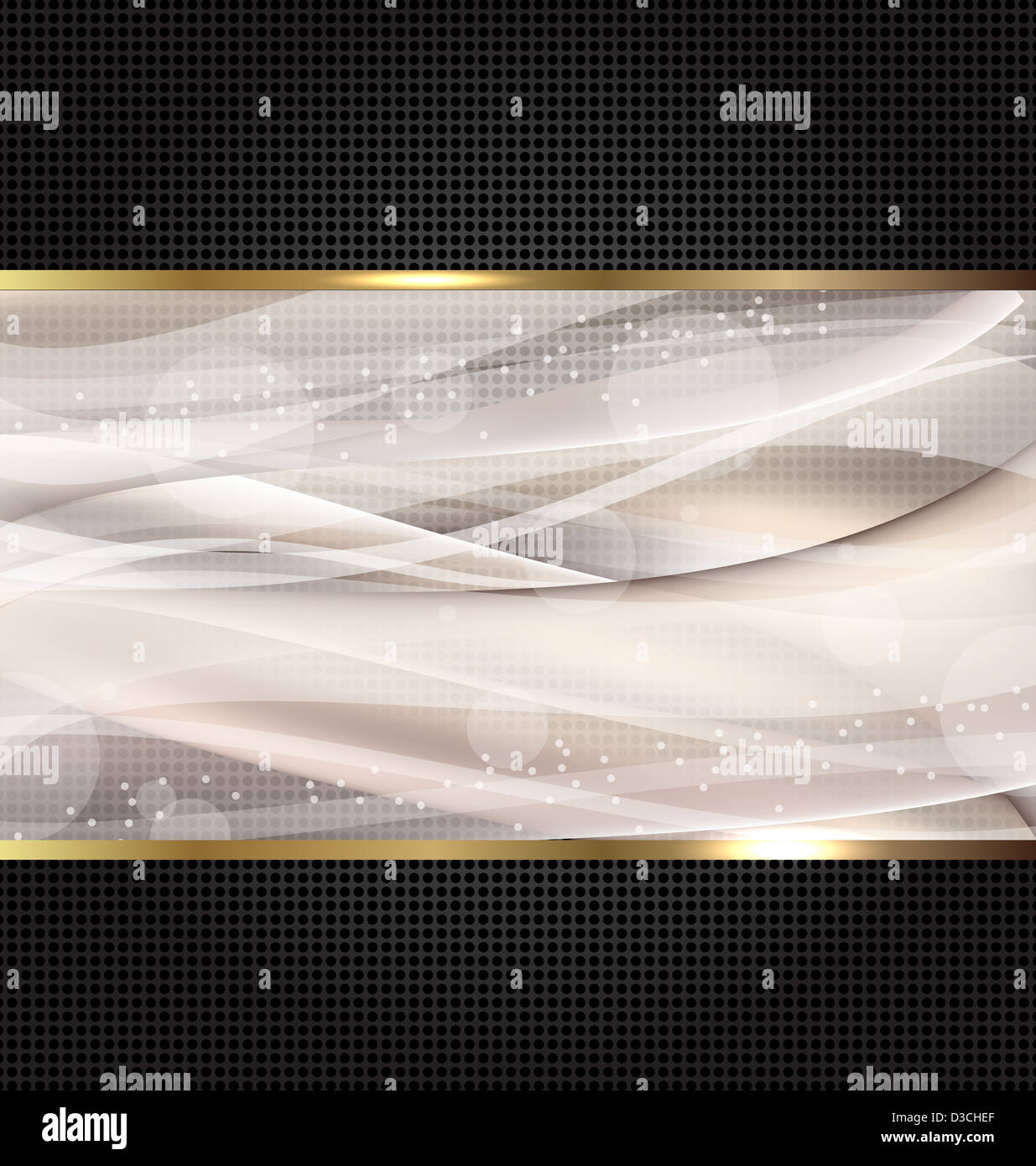 Illustration abstract blue design template - vector Stock Photo - Alamy