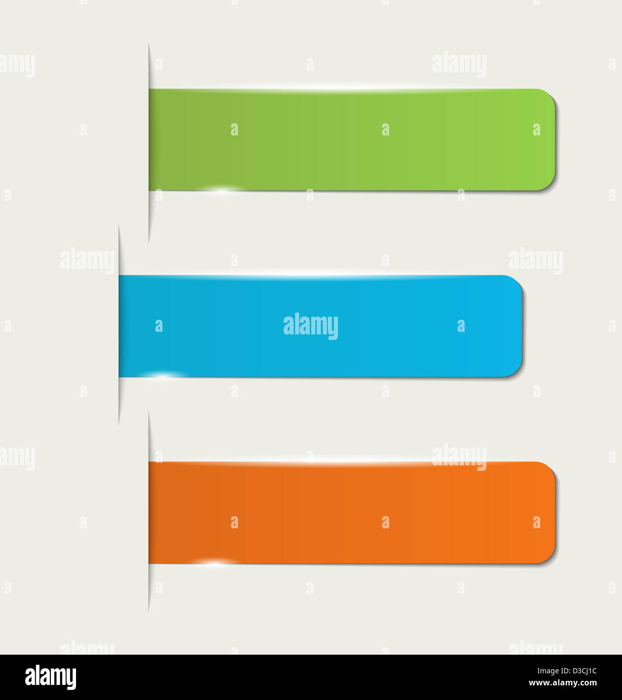 Illustration set of colorful abstract sample stickers Stock Photo - Alamy