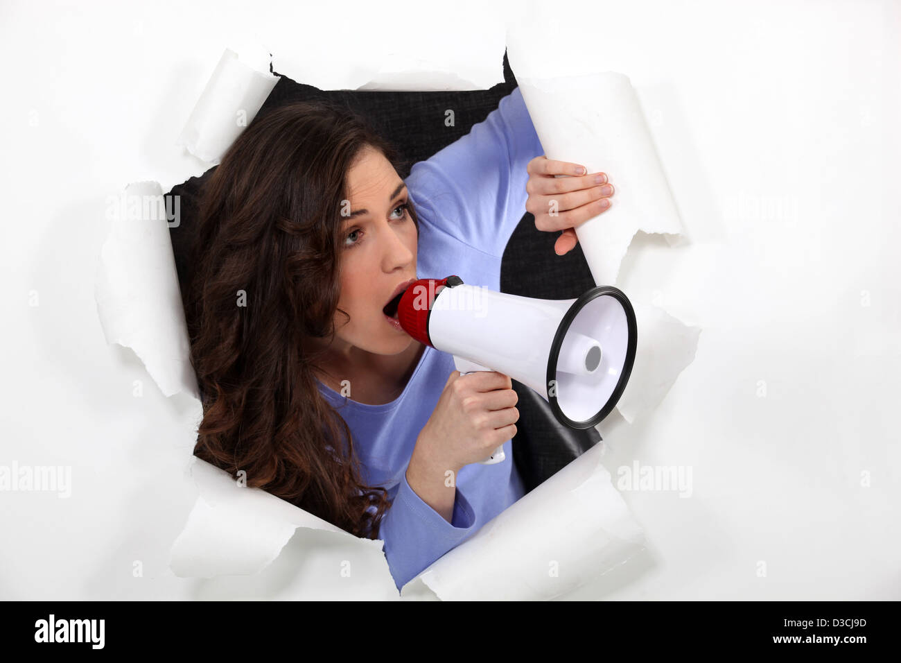 Is someone there Stock Photo - Alamy