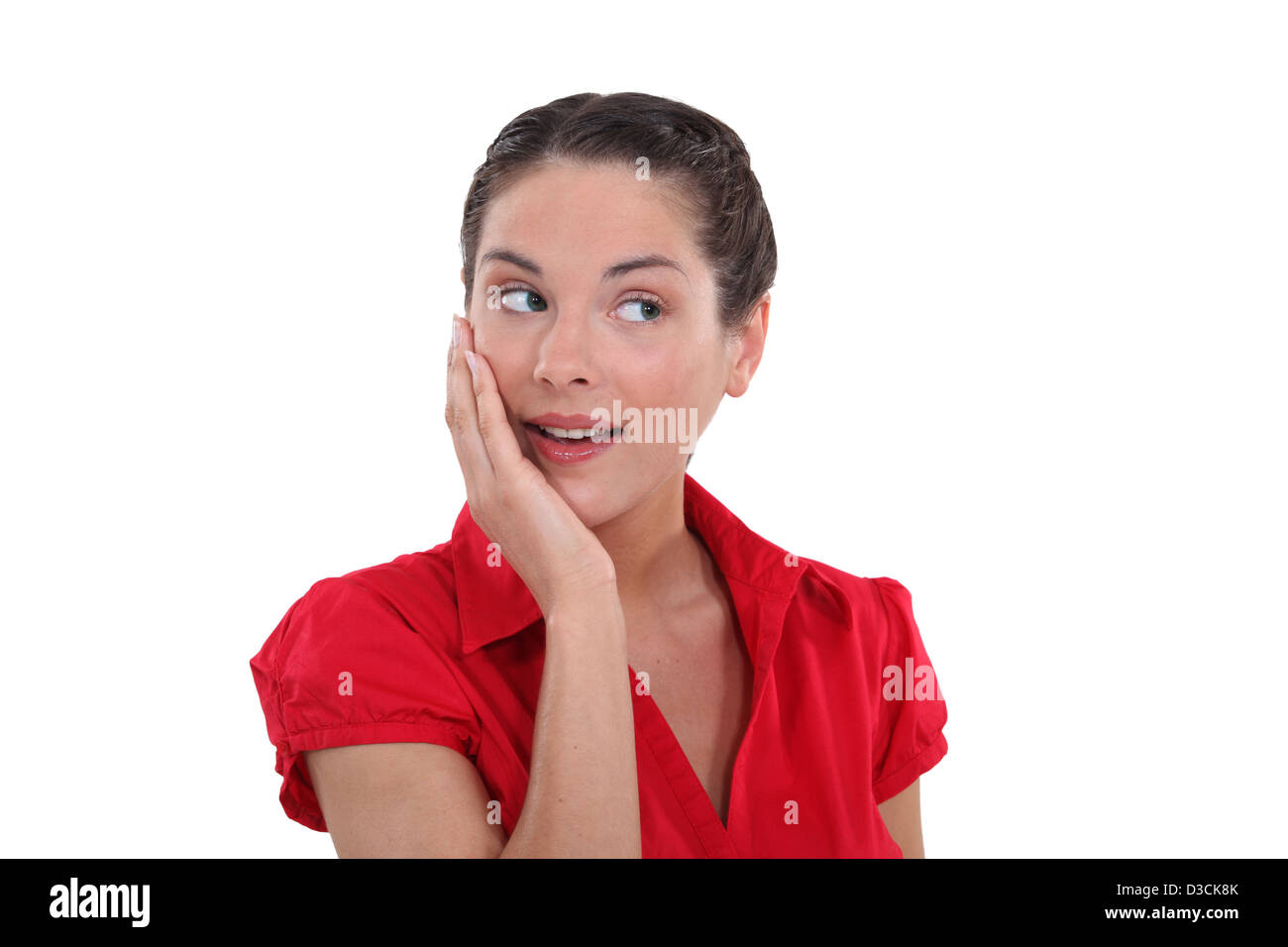 Beauty coquettish female hi-res stock photography and images - Alamy