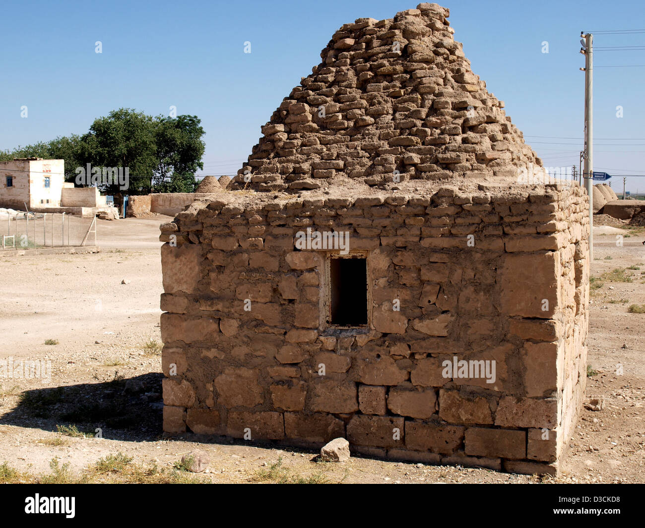 Harran, Turkey. Once a major ancient city in Upper Mesopotamia. Near ...