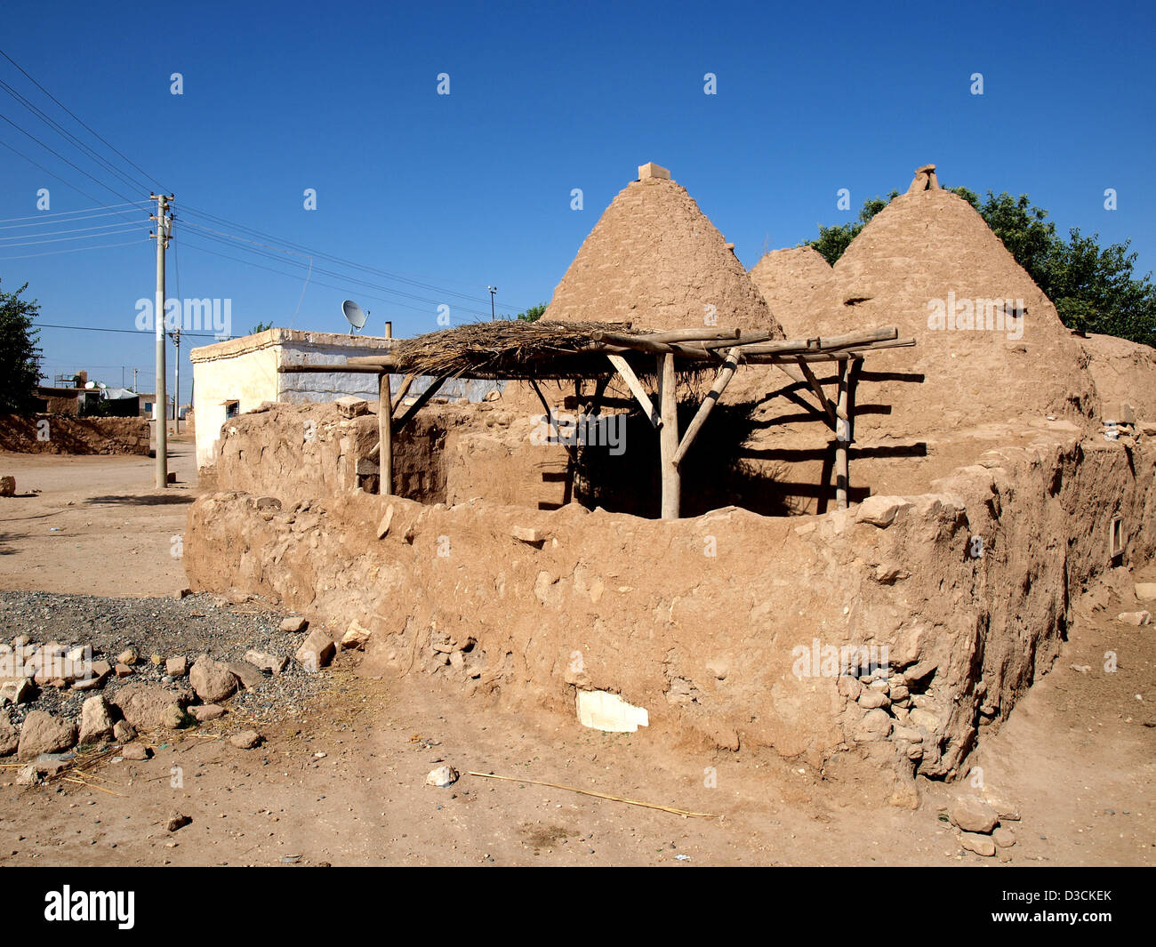 Harran, Turkey. Once a major ancient city in Upper Mesopotamia. Near ...