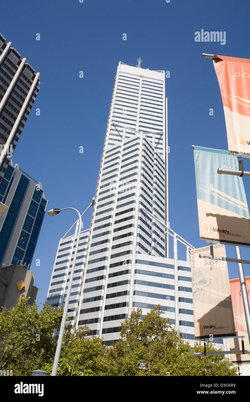 The Central park skyscraper tower in Perth, Western Australia Stock ...