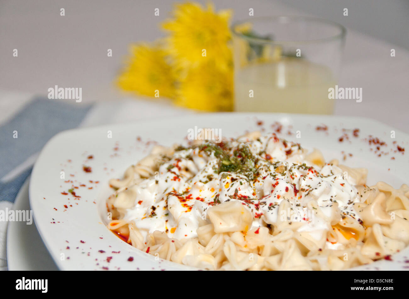 Anatolian manti dumplings hi-res stock photography and images - Alamy