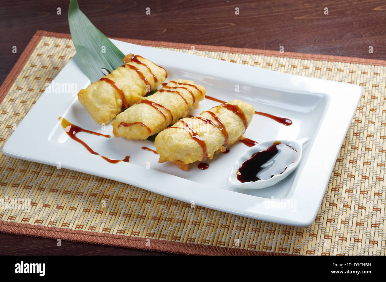 Traditional Japanese dessert fruit.closeup Stock Photo - Alamy