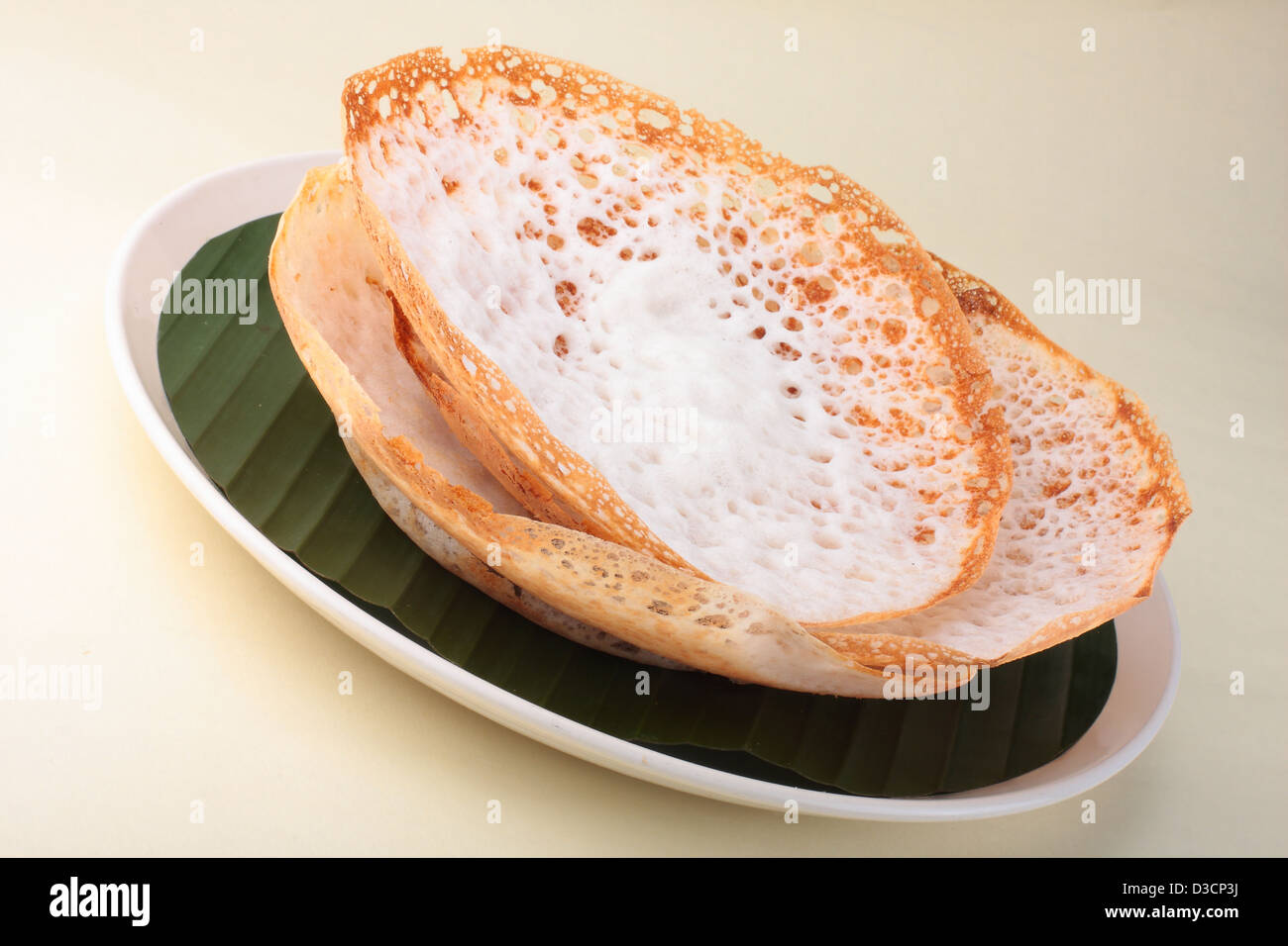 Delicious homemade Appam,Palappam, from Kerala cuisine Stock Photo - Alamy