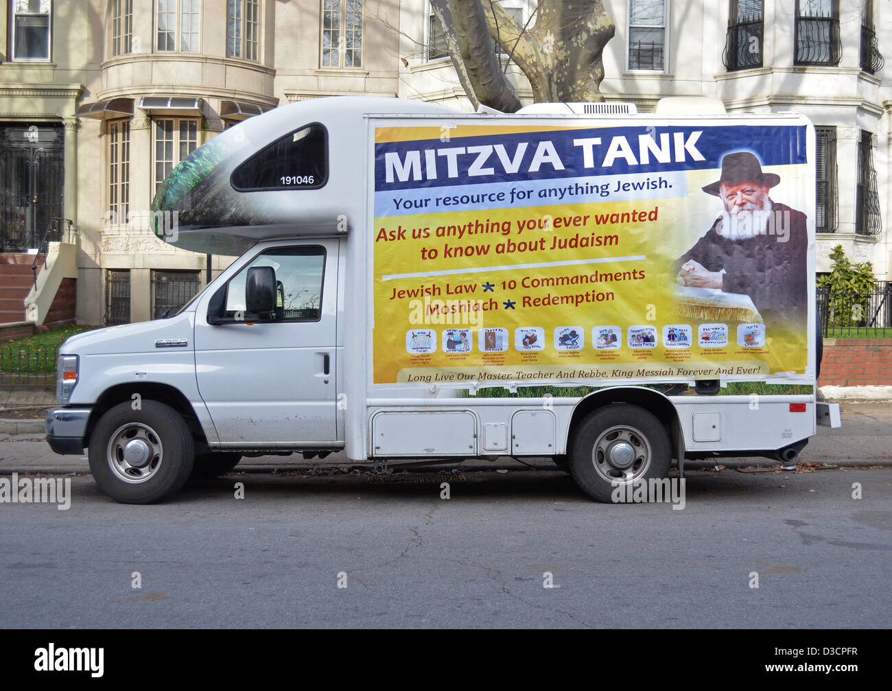 Mitzvah Tank, an outreach program by the Lubavitch Jews inspired by the ...