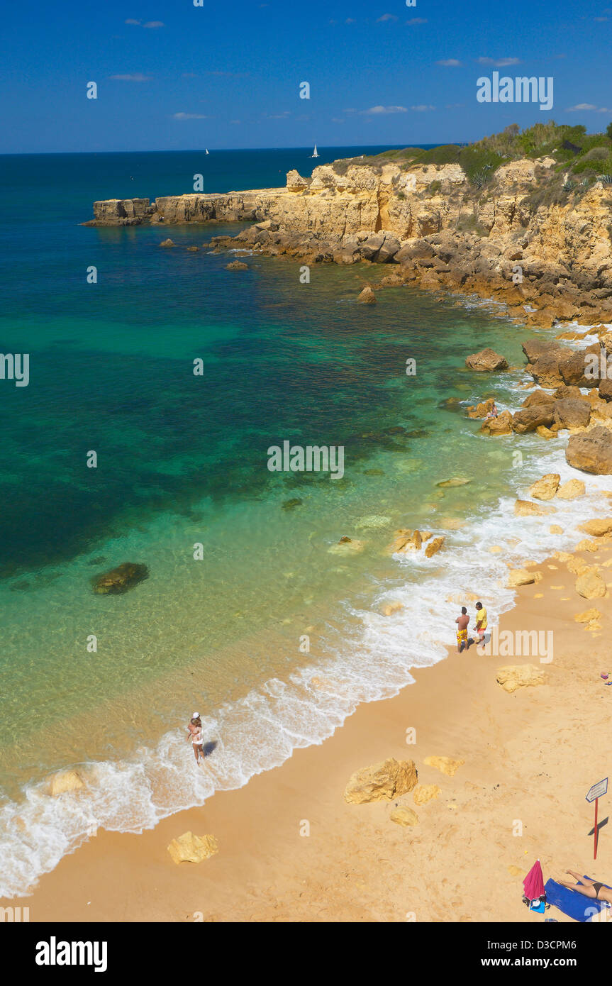 Do Castelo Beach, Albufeira, Praia Do Castelo, Algarve, Portugal ...
