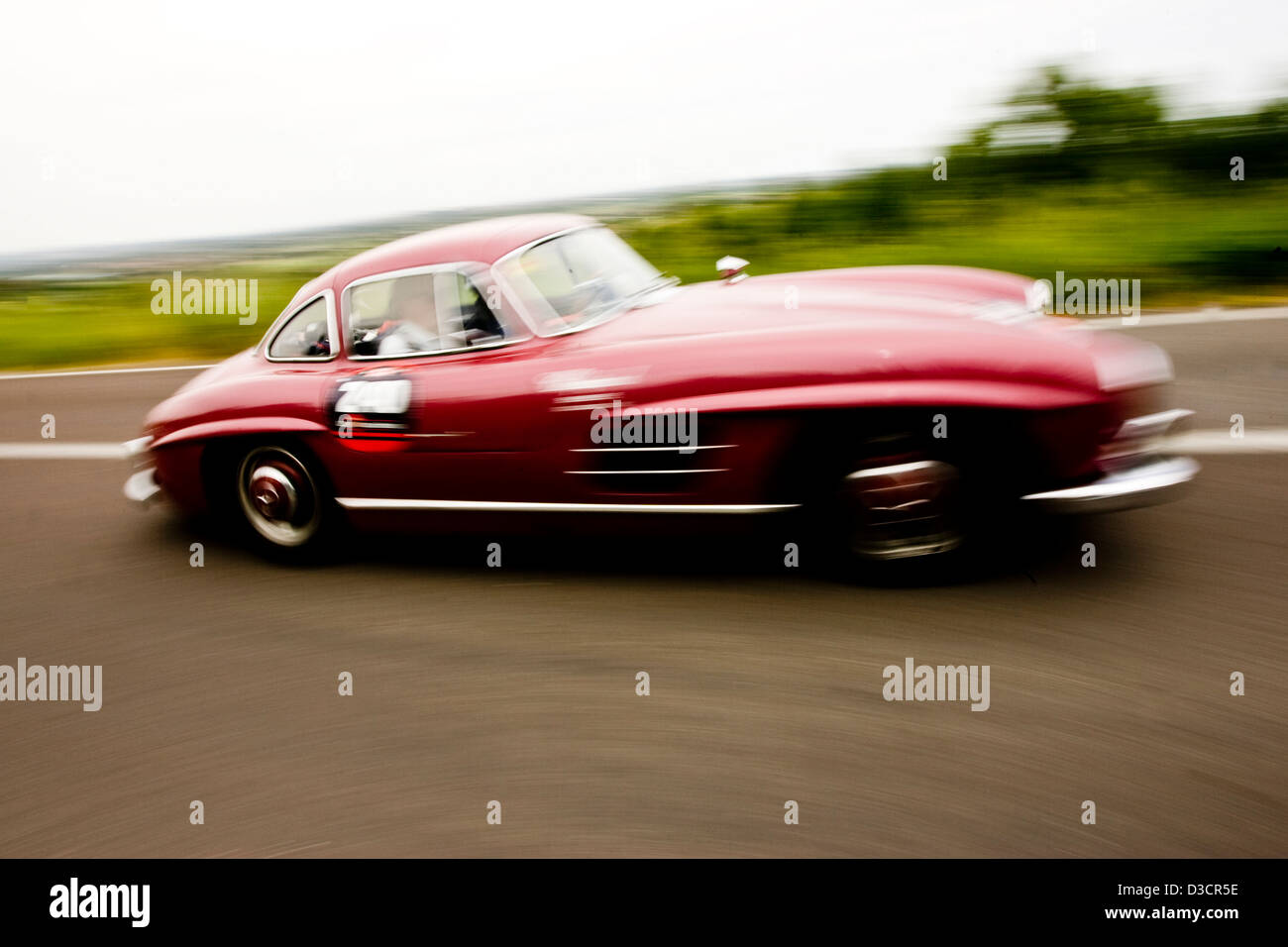 Racing car, Mille Miglia car race, Italy, 2008 Stock Photo - Alamy