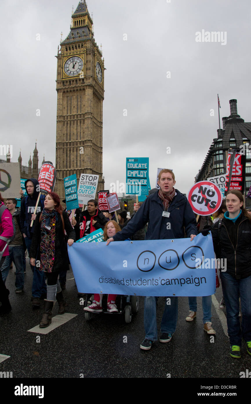 Protesters carrying banners hi-res stock photography and images - Alamy