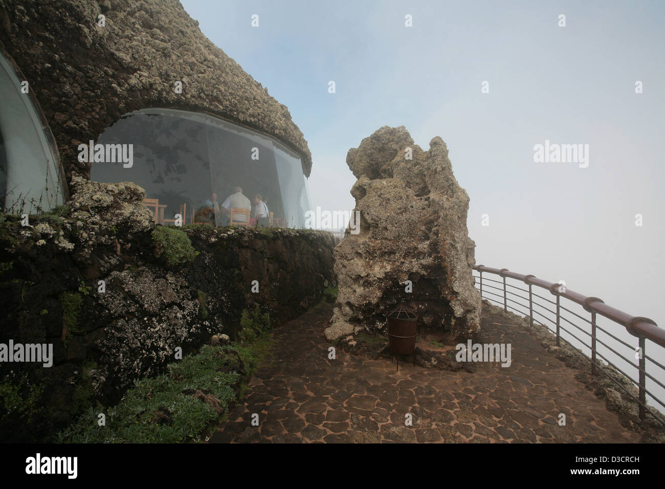 Haria, Spain, the Mirador del Rio is located in a rock Stock Photo - Alamy