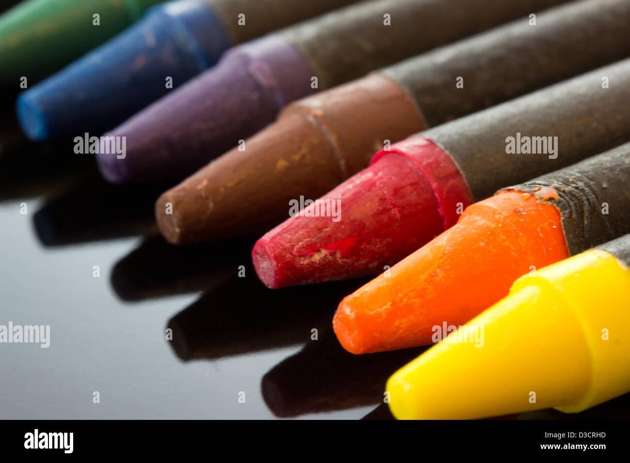 Crayons for colouring hi-res stock photography and images - Alamy