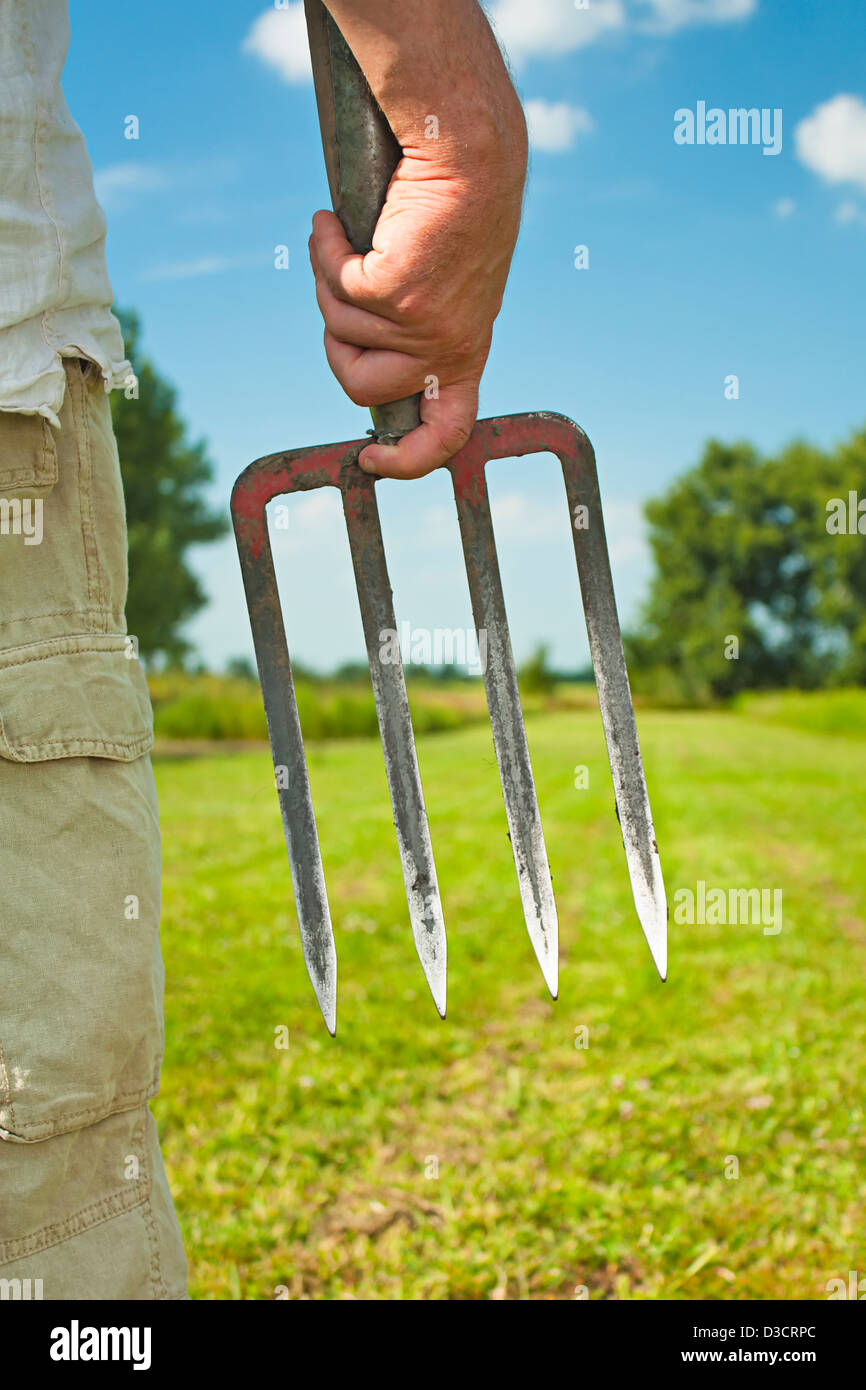 Garden fork hi-res stock photography and images - Alamy