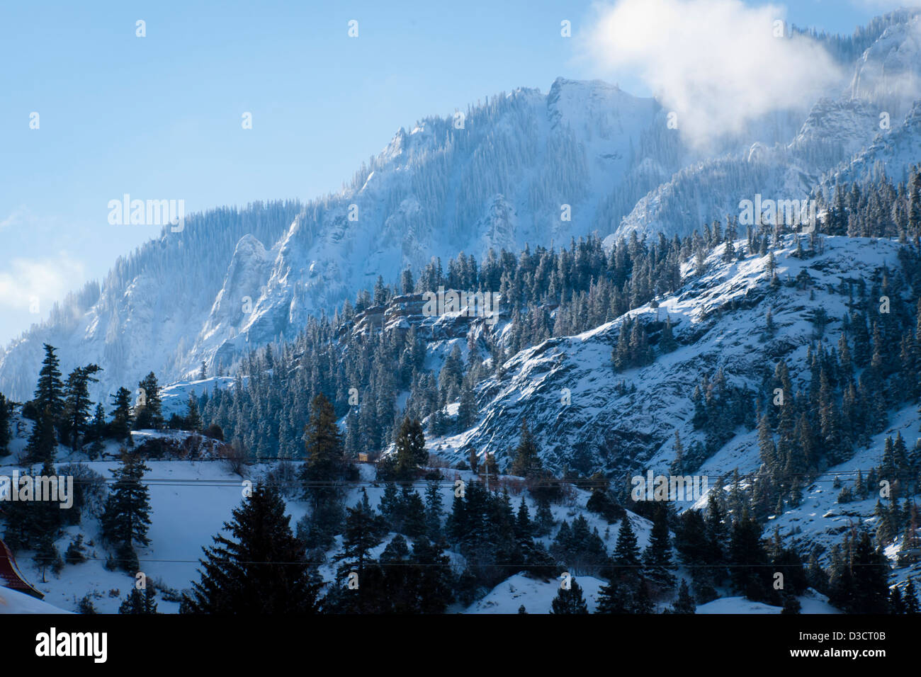 A view of the mountains in Ouray area, Colorado Stock Photo - Alamy