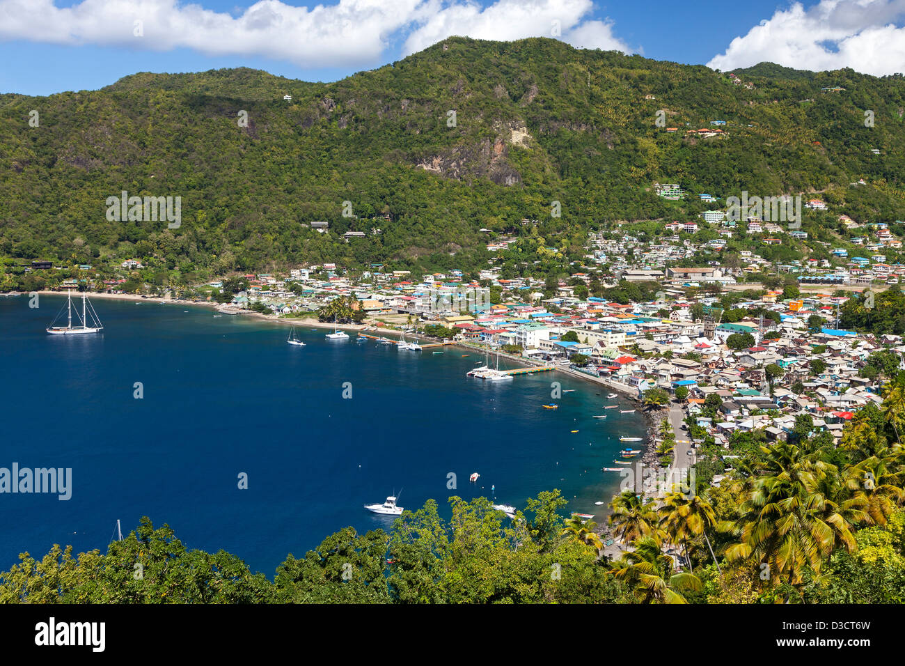 Saint lucia beach soufriere hi-res stock photography and images - Alamy