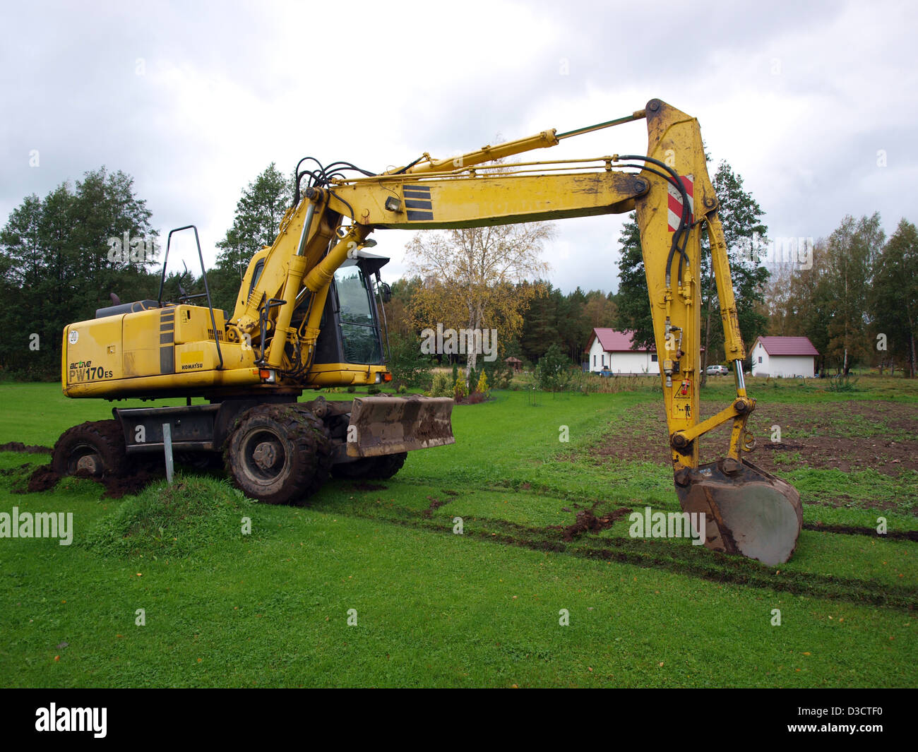 Hydraulic excavator hi-res stock photography and images - Alamy