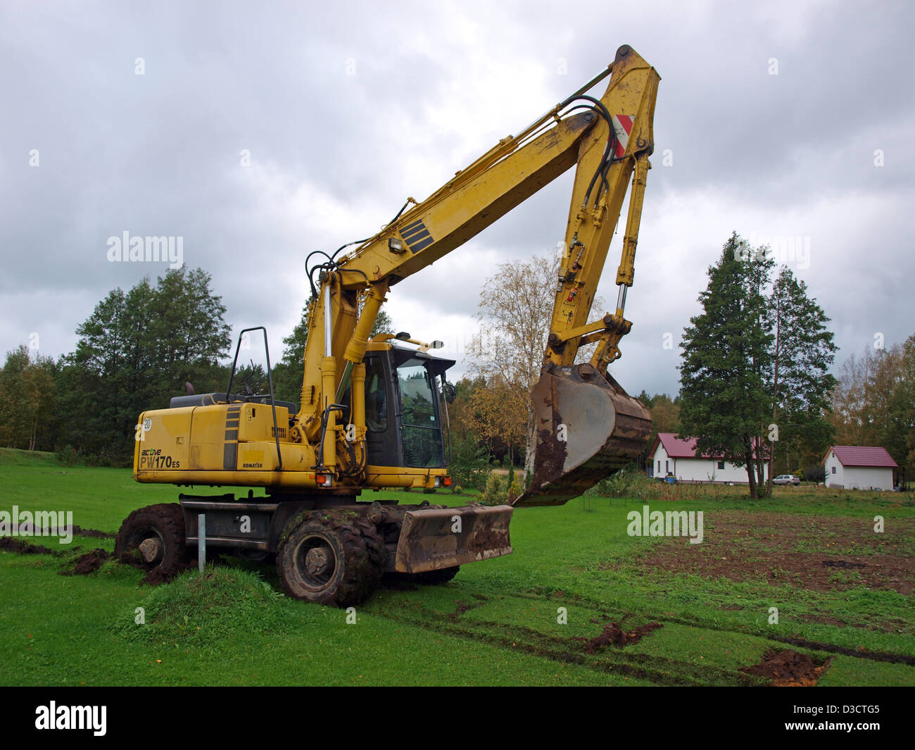 Hydraulic excavator hi-res stock photography and images - Alamy