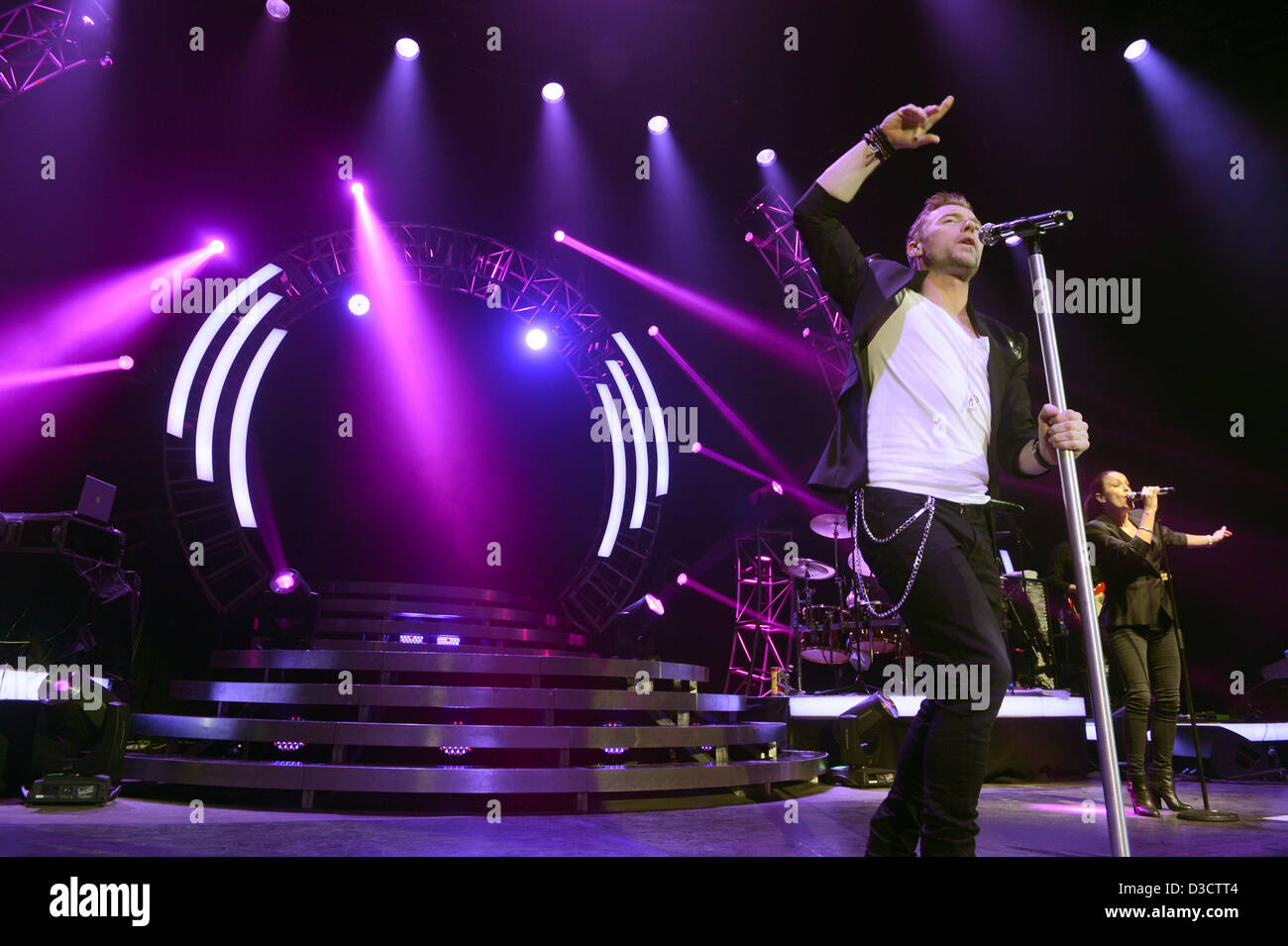 Munich, Germany, 15 February 2013. Irish singer Ronan Keating performs ...