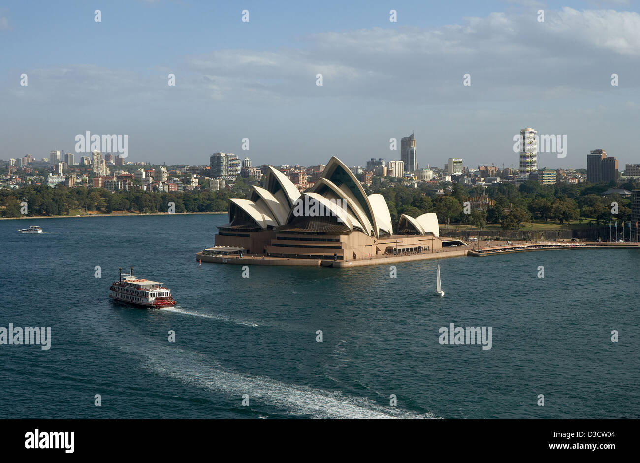 Sydney, Australia, Opera House on Bennelong Point Stock Photo - Alamy