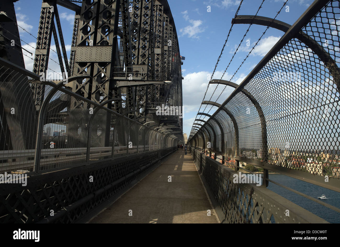 Sydney, Australia, the Sydney Harbour Bridge walkway Stock Photo - Alamy