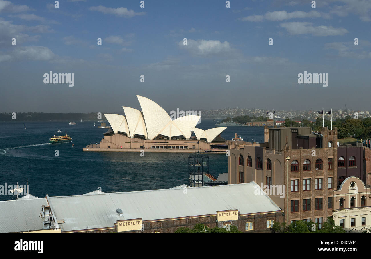 Sydney, Australia, Opera House on Bennelong Point Stock Photo - Alamy