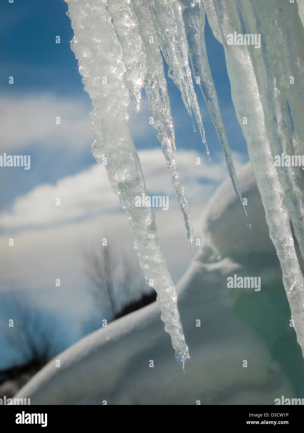 Ice Castles of Silverthorne, Colorado Stock Photo - Alamy