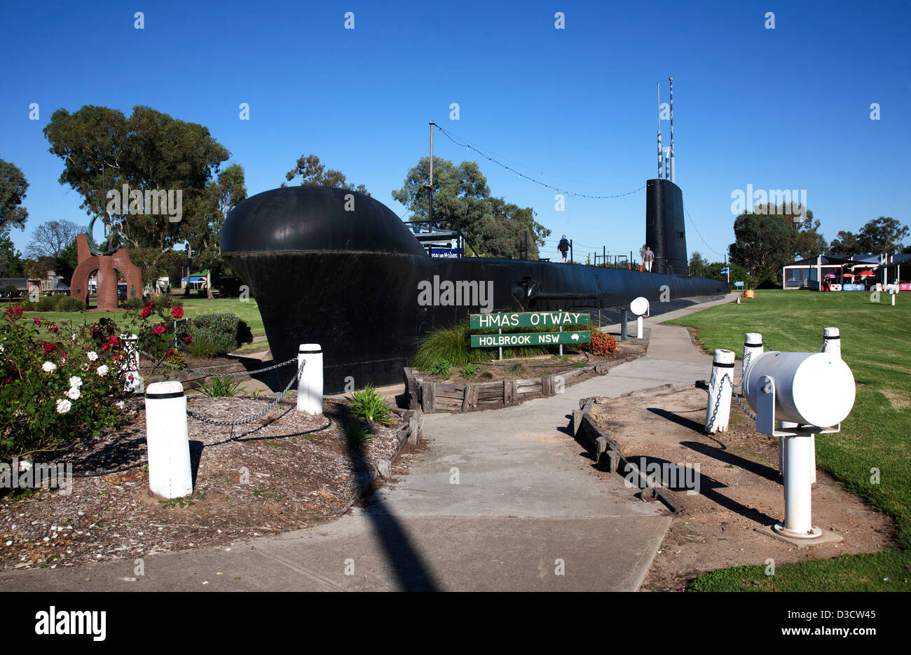 HMAS Otway a decommissioned Australian Navy Oberon class submarine on ...