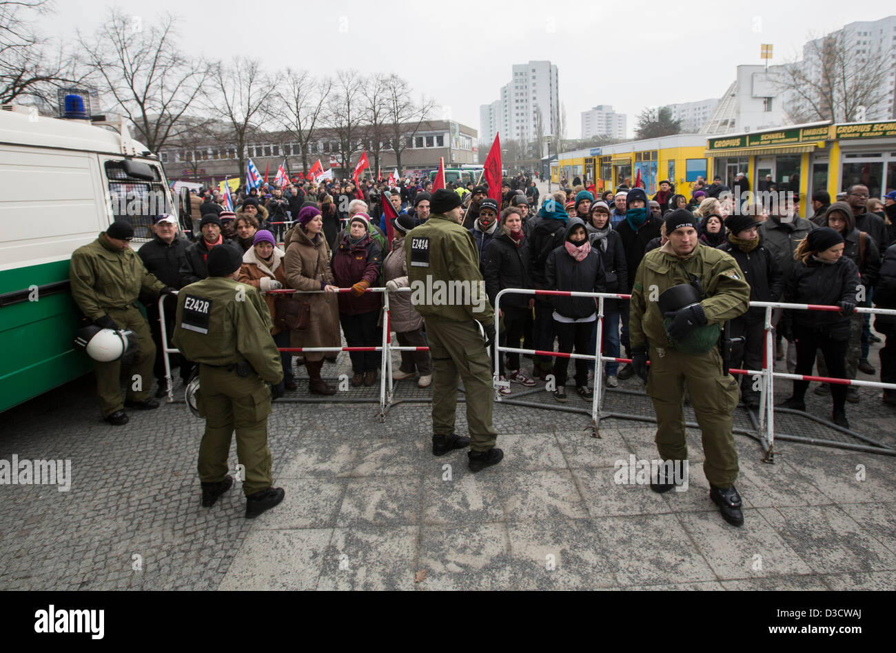 Npd rally in berlin hi-res stock photography and images - Alamy