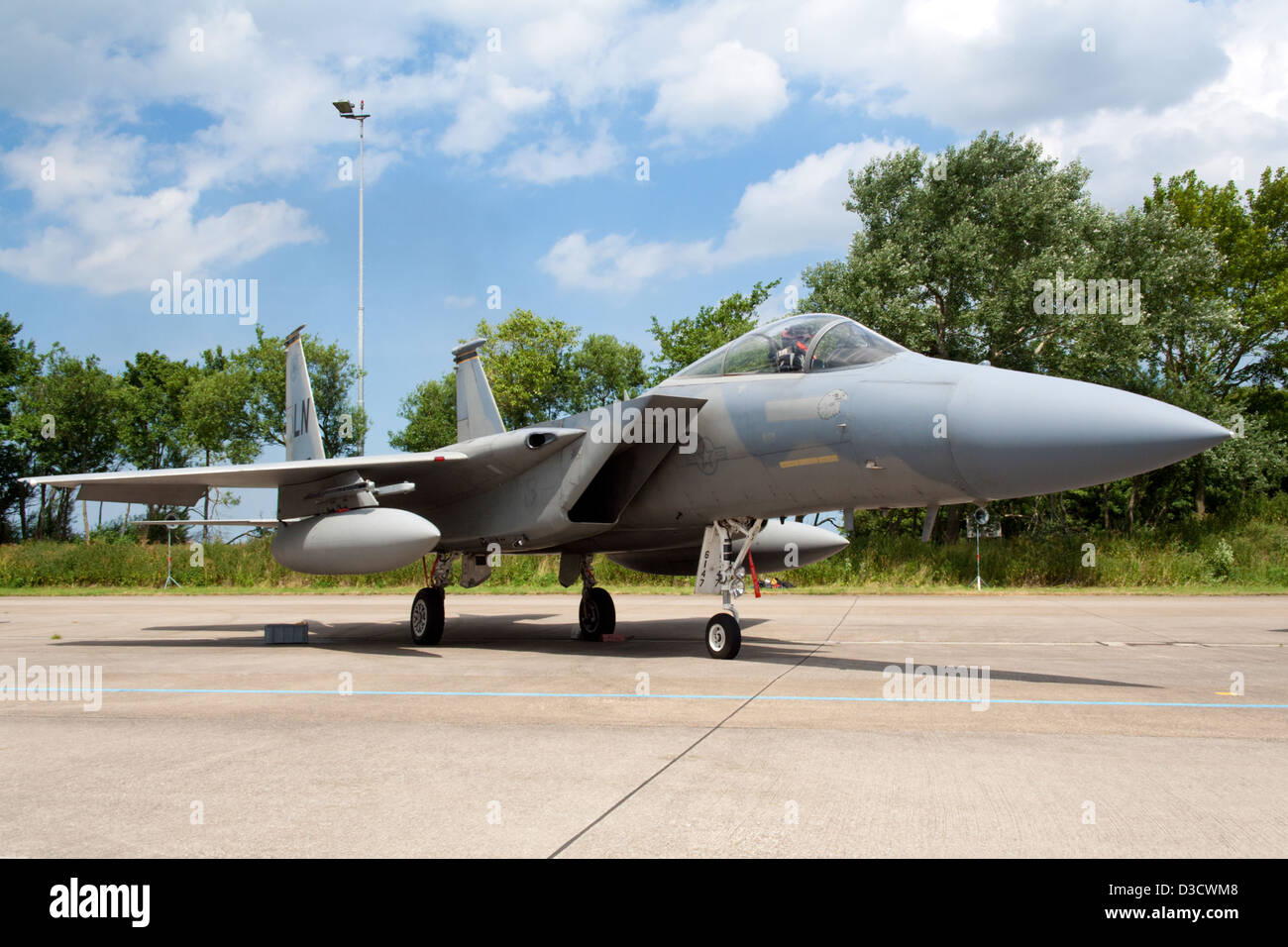 US Air Force F-15C Eagle fighter jet Stock Photo - Alamy