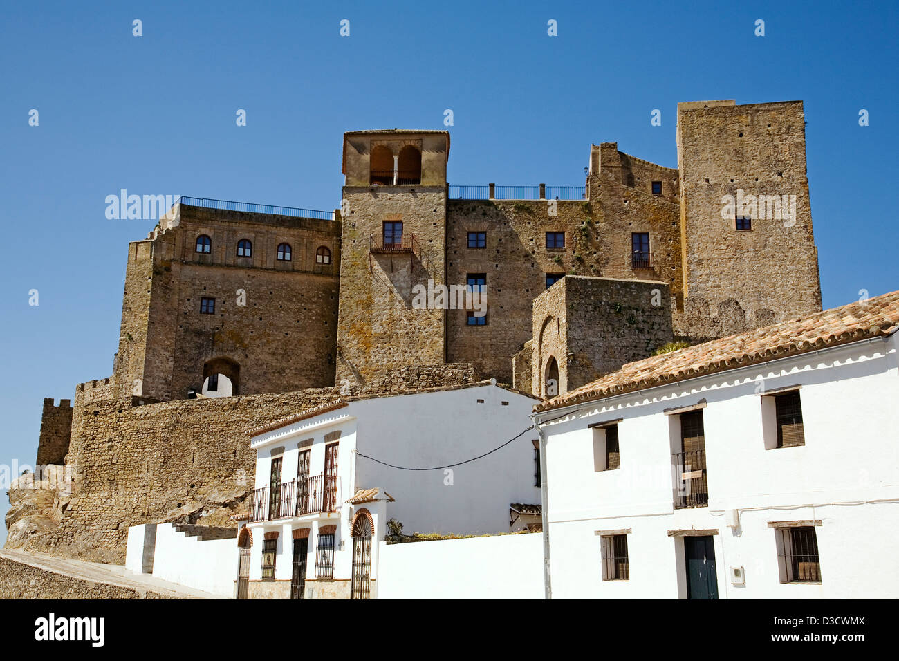 Villa Fortress Castle Castellar de la Frontera Cadiz Andalusia Spain ...