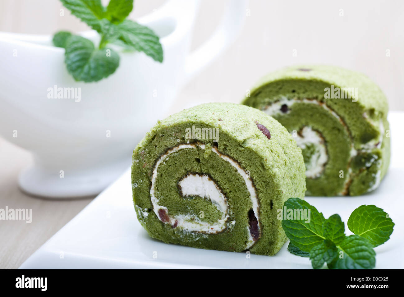 Matcha Cake High Resolution Stock Photography and Images - Alamy