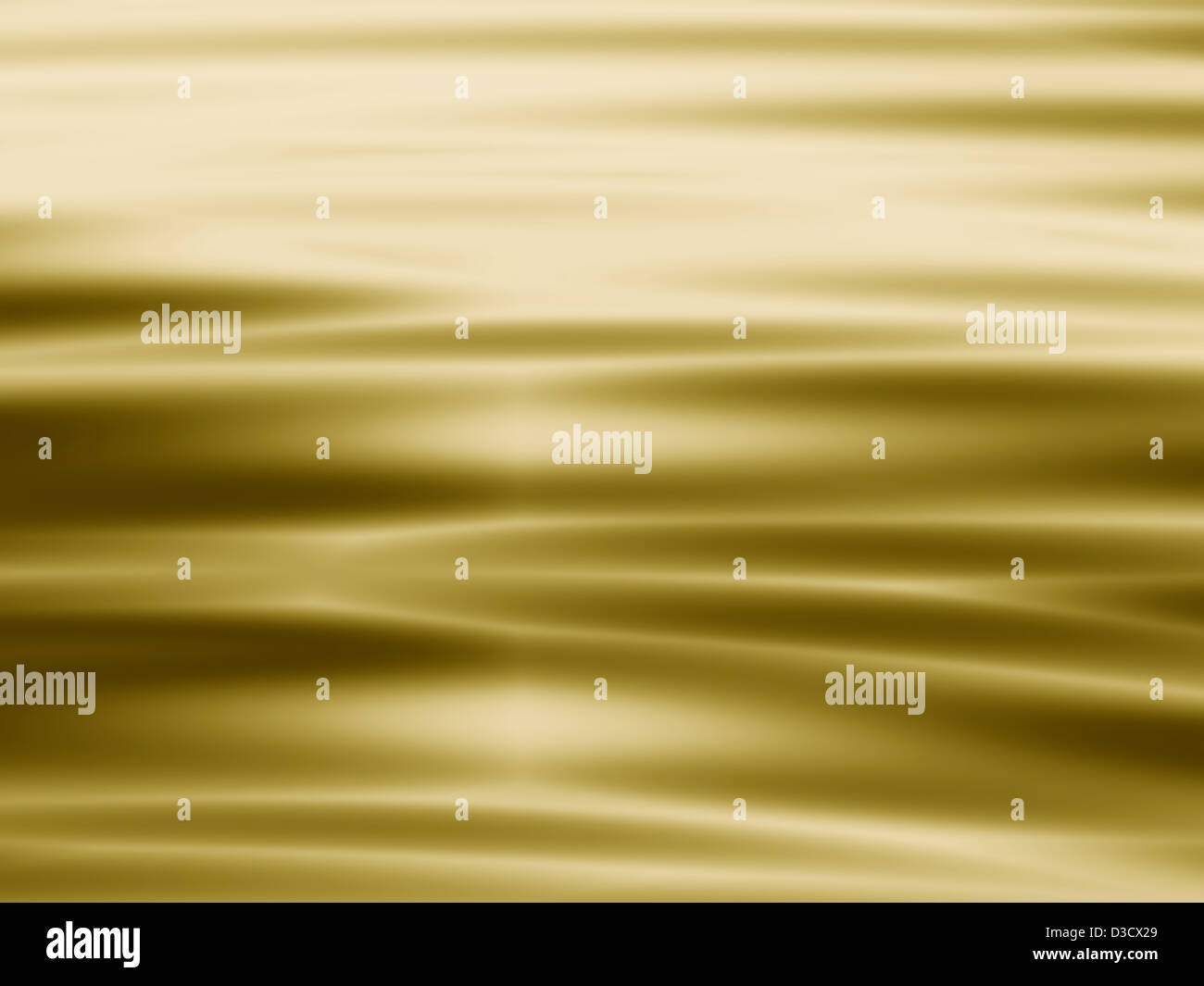 Gold sea wave abstract illustration Stock Photo - Alamy