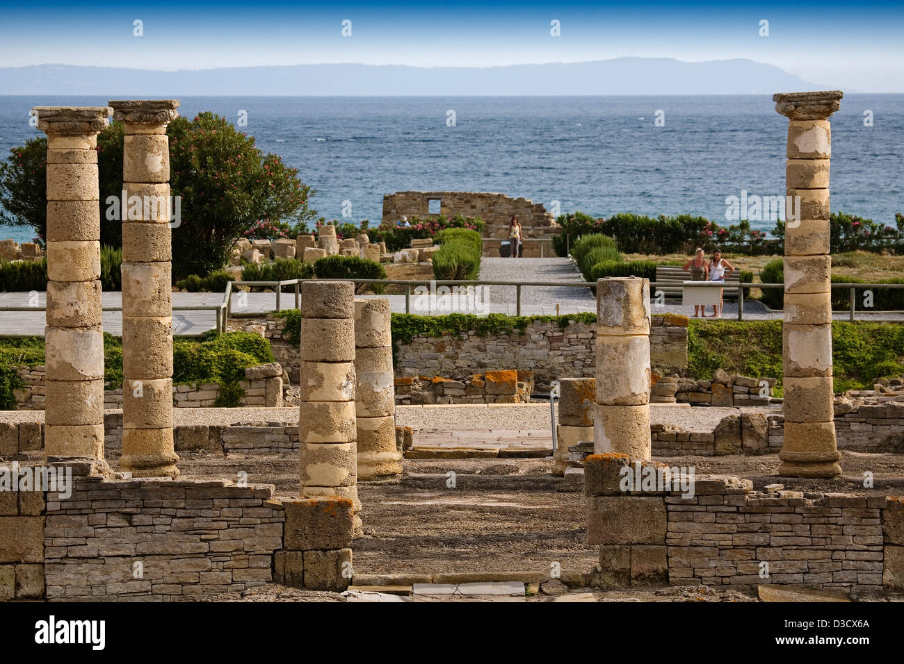 Roman archaeological site Baelo Claudia Bolonia Tarifa Costa de la Luz ...