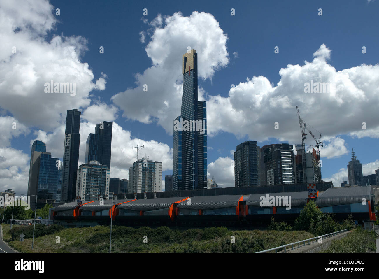 Melbourne, Australia, skyscrapers in Southbank Stock Photo - Alamy