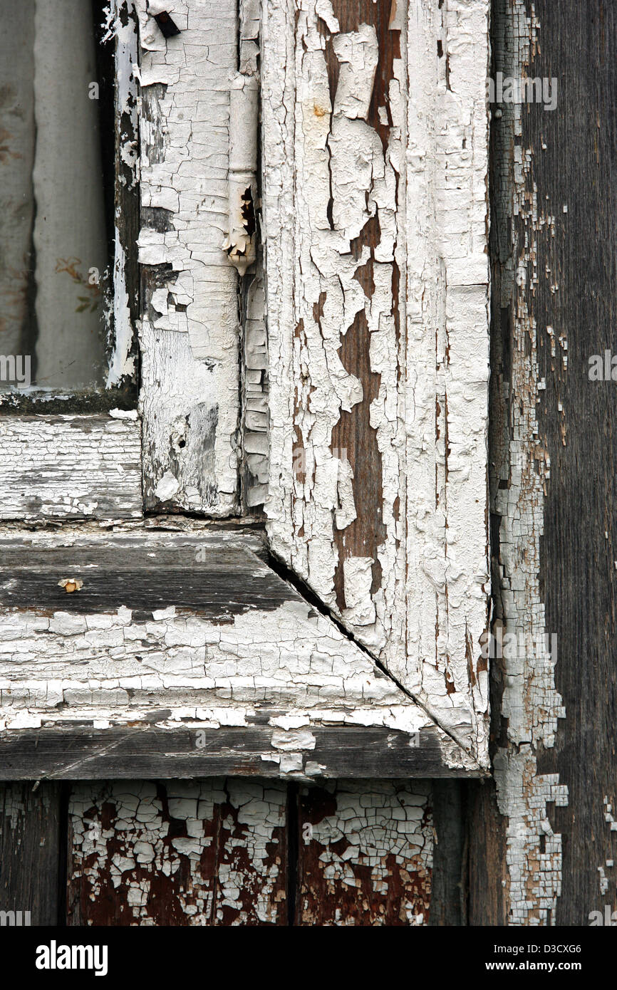 Very old window from the historical village Stock Photo - Alamy
