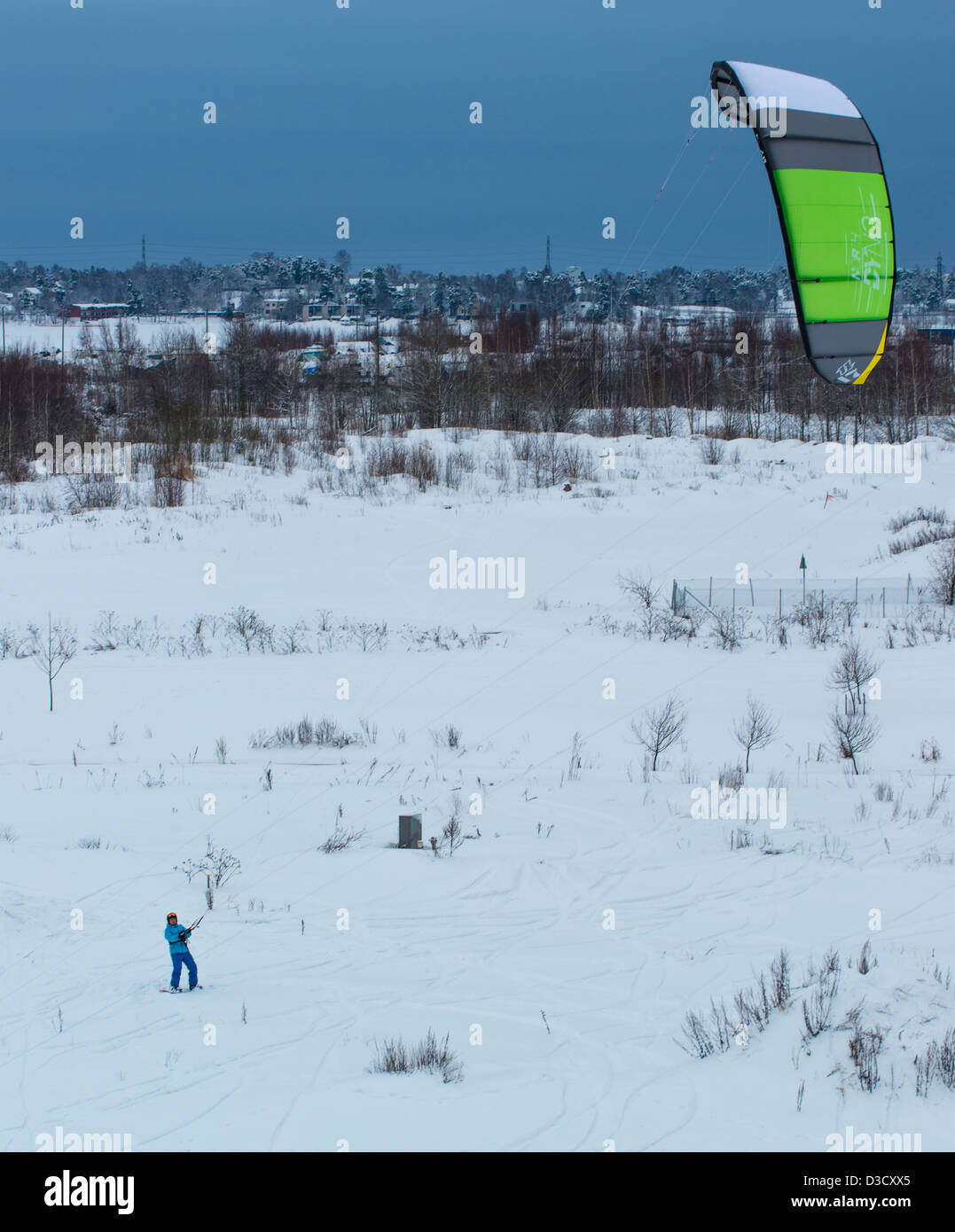 Surf boarding on snow hi-res stock photography and images - Alamy