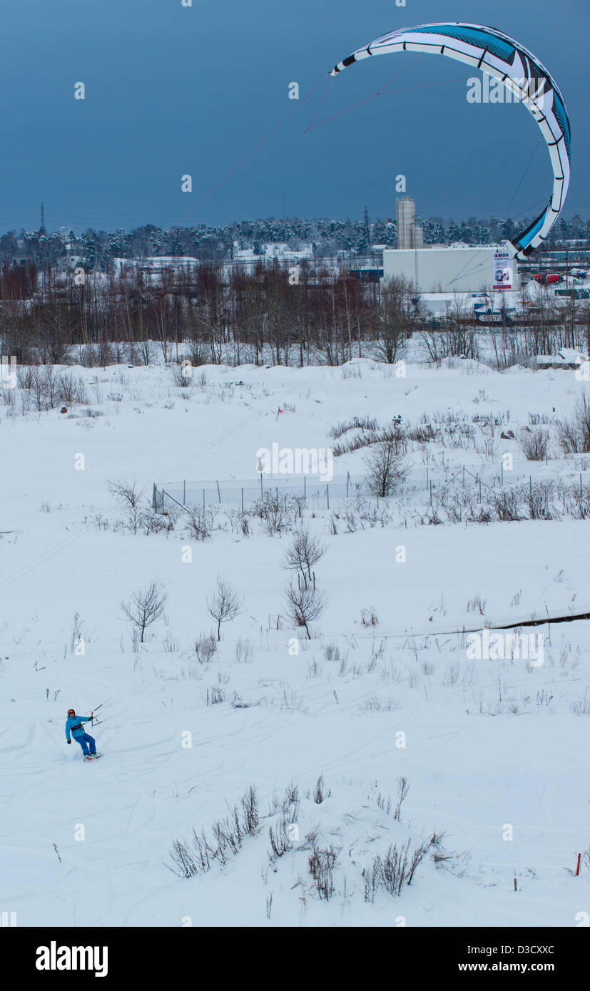 Ice surfing kite hi-res stock photography and images - Alamy