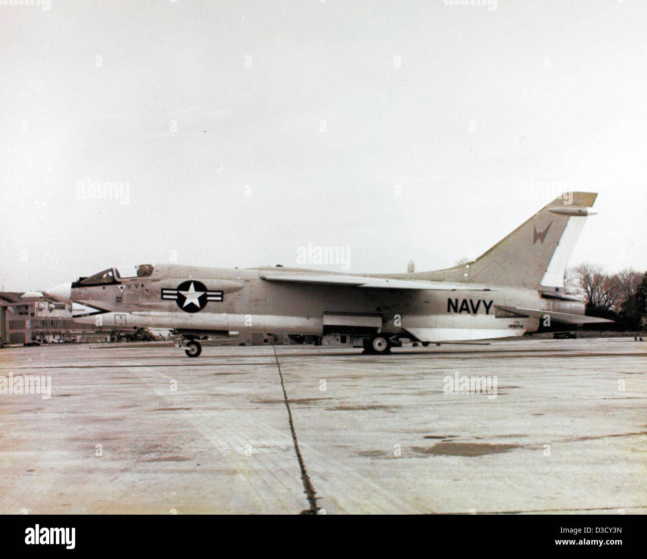 The Vought F-8J Crusader was a carrier-based jet fighter used by the U ...