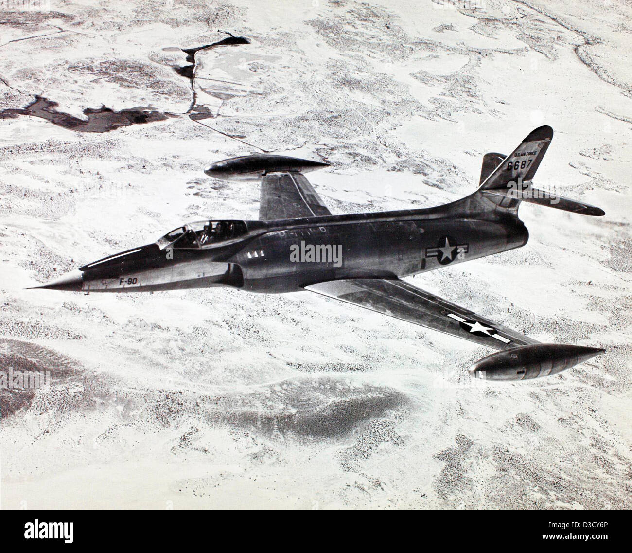The Lockheed XF-90 was a prototype fighter aircraft developed for the U ...
